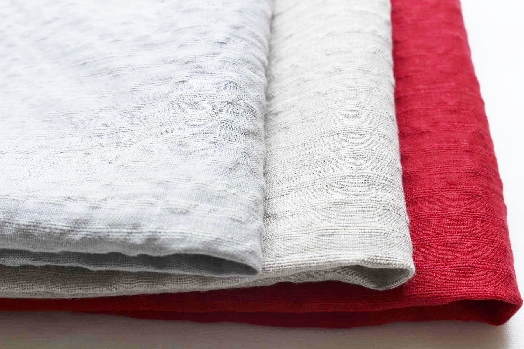 Linen dobby sucker/リネンドビーサッカー